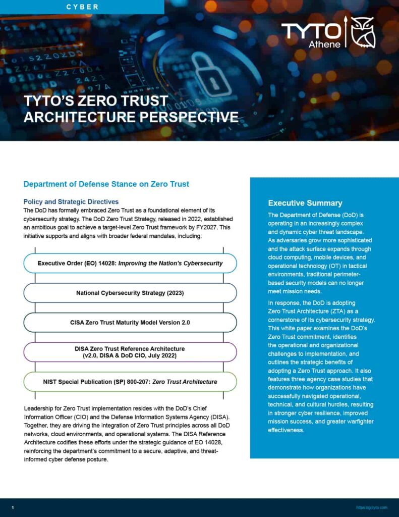 Zero Trust Architecture Strategy - White Paper